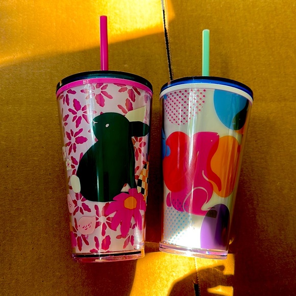 Starbucks | Dining | 2x Starbucks Easter Bunny Rabbit Grande Cold Cup ...